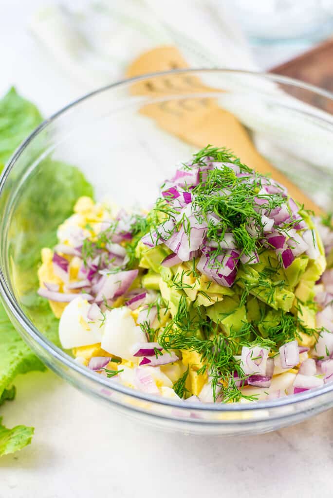 Keto Avocado Egg Salad Recipe - That Low Carb Life