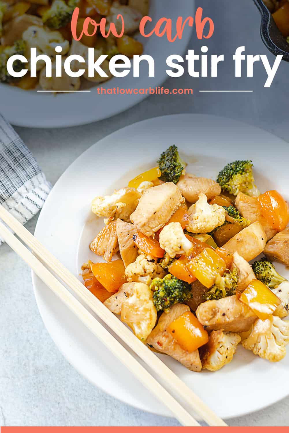 Keto Chicken Stir Fry Recipe That Low Carb Life