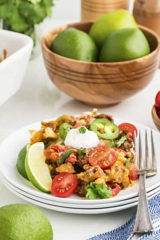 Easy Keto Taco Casserole Recipe | That Low Carb Life