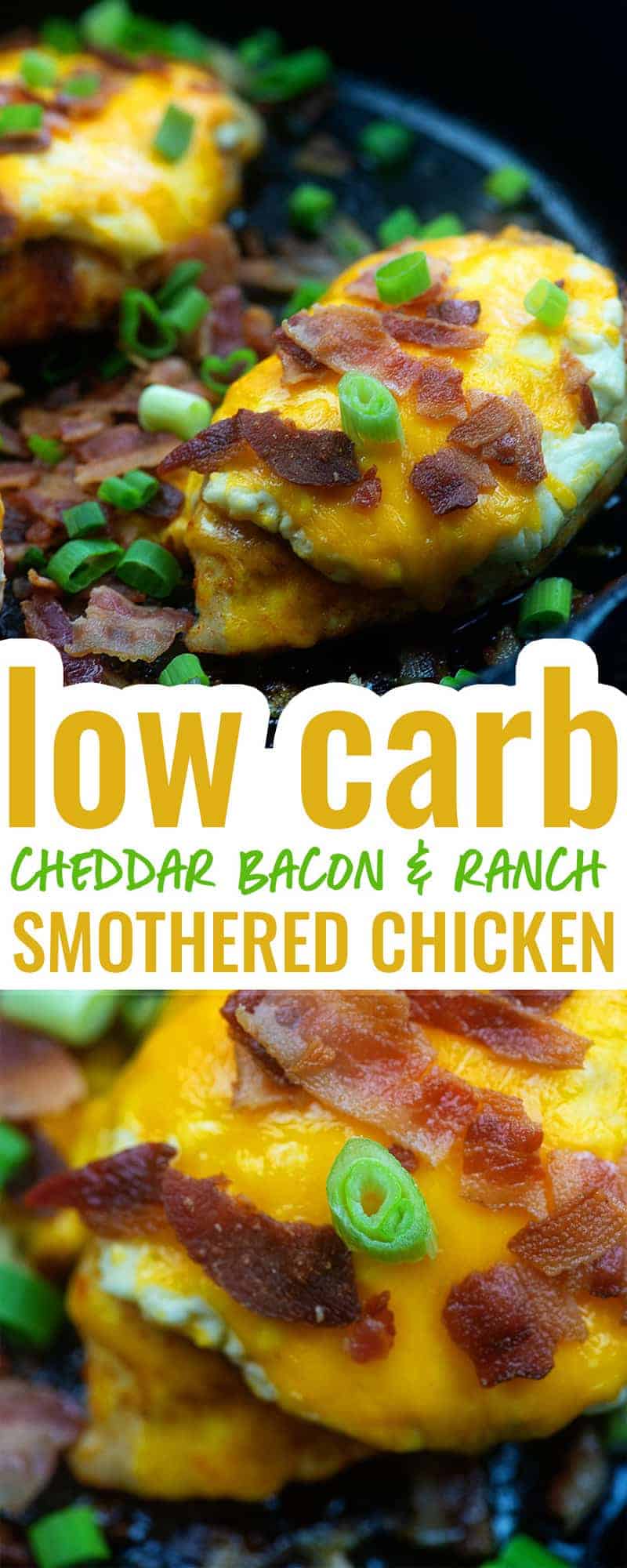 Cheesy Bacon Ranch Chicken Recipe - That Low Carb Life