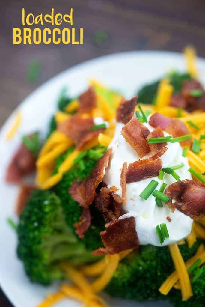 Loaded Broccoli - That Low Carb Life