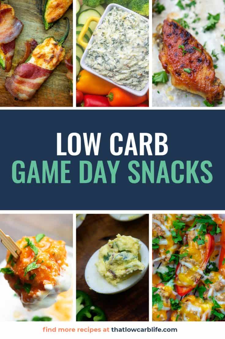 Game Day Snacks - That Low Carb Life