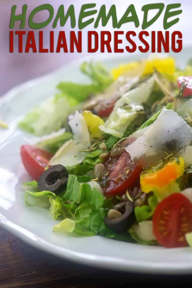 Homemade Italian Dressing Recipe | That Low Carb Life