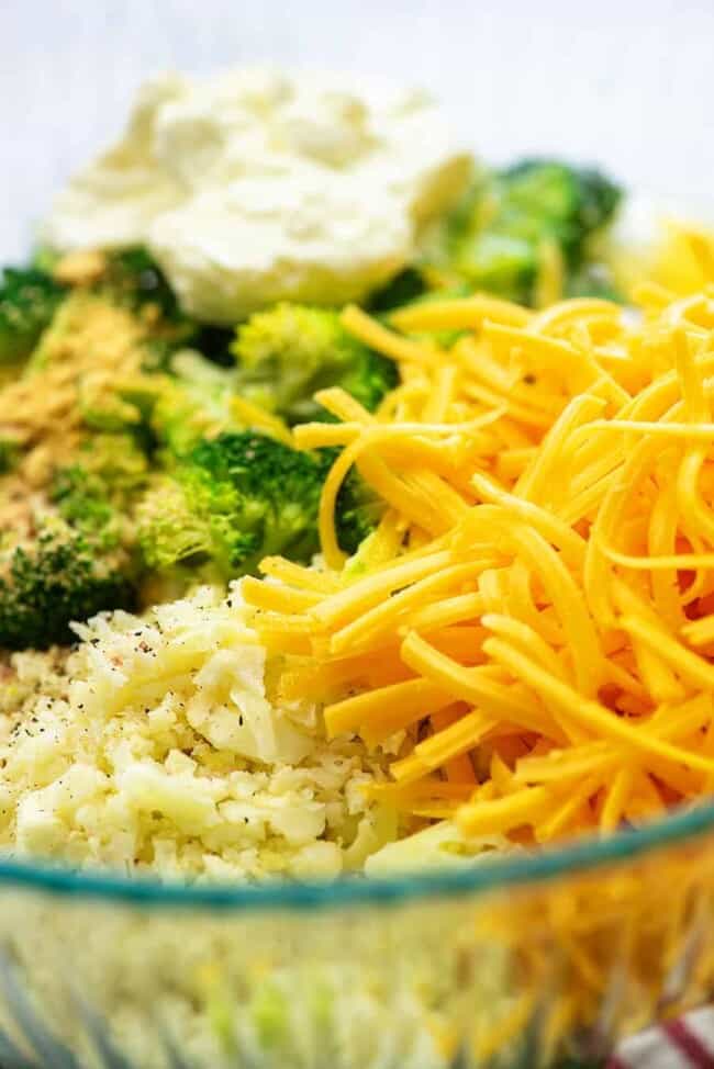 Healthy Broccoli 'Rice' Casserole - That Low Carb Life