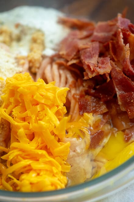 Cheddar Bacon Ranch Chicken Meatballs - That Low Carb Life