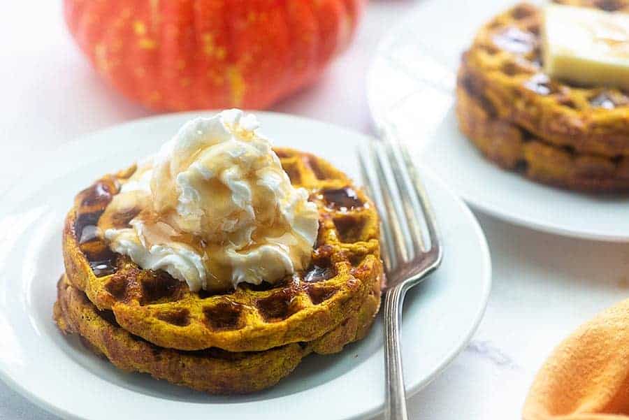 The Best Pumpkin Chaffles Low Carb And Keto Friendly