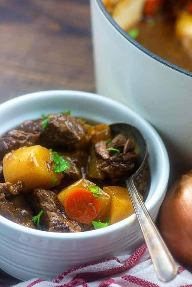 The BEST Keto Beef Stew Recipe - That Low Carb Life