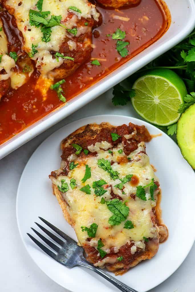 Baked Salsa Chicken | That Low Carb Life