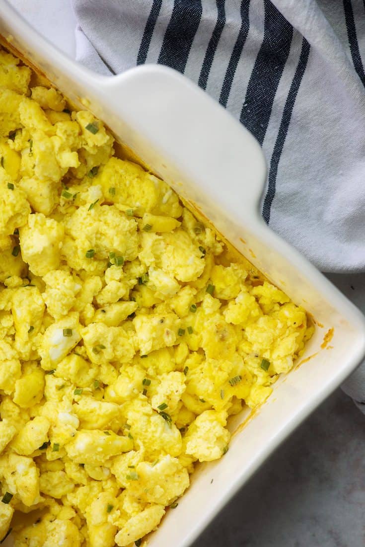 Easy Baked Scrambled Eggs Recipes! - That Low Carb Life