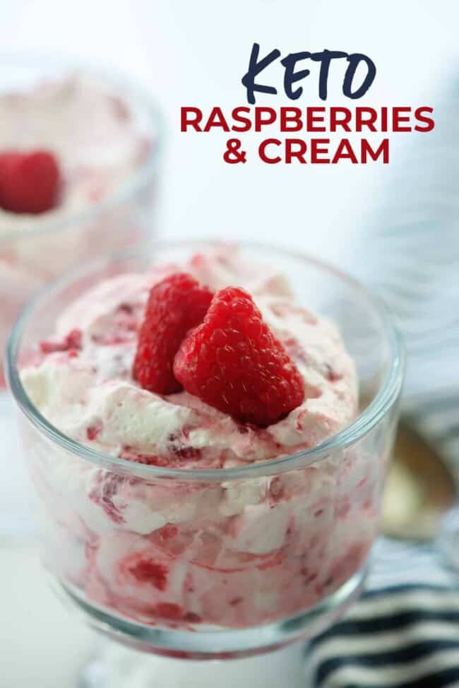The BEST Raspberry Fool Recipe! - That Low Carb Life