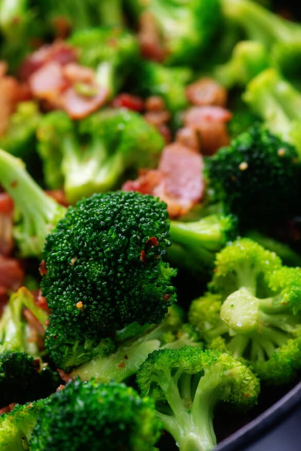 Sauteed Broccoli with Bacon - Low Carb & Keto Recipe!