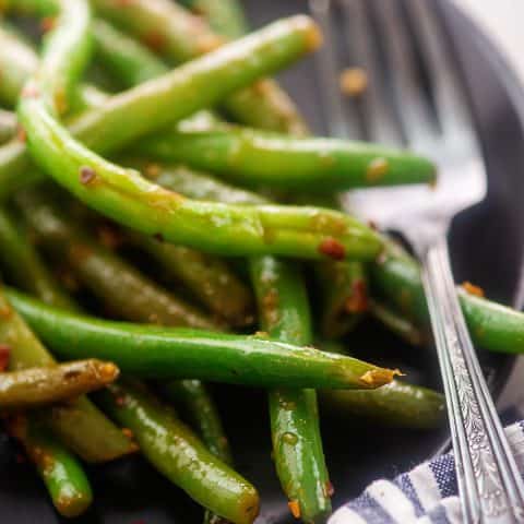 Spicy Szechuan Green Beans | That Low Carb Life