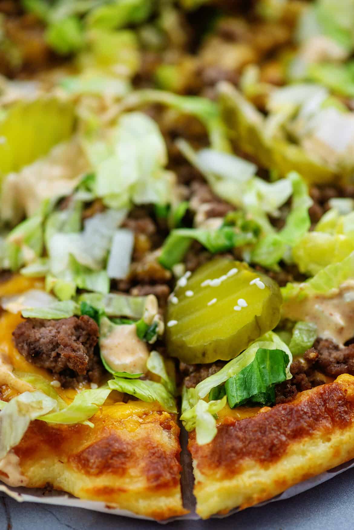 Big Mac Pizza - That Low Carb Life