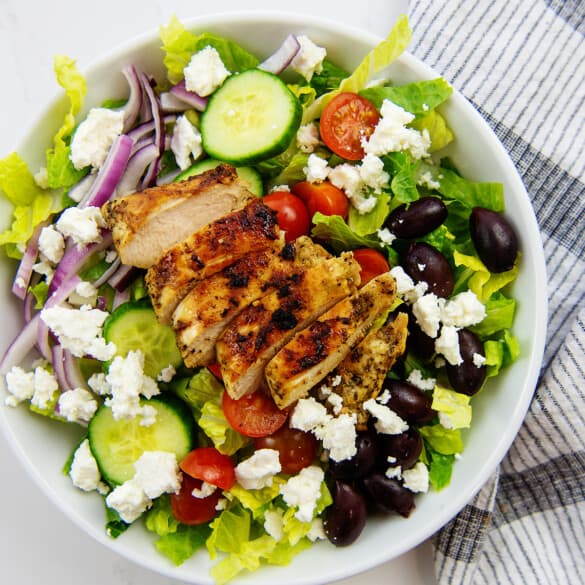 BLAT Chicken Salad with Ranch Dressing | That Low Carb Life