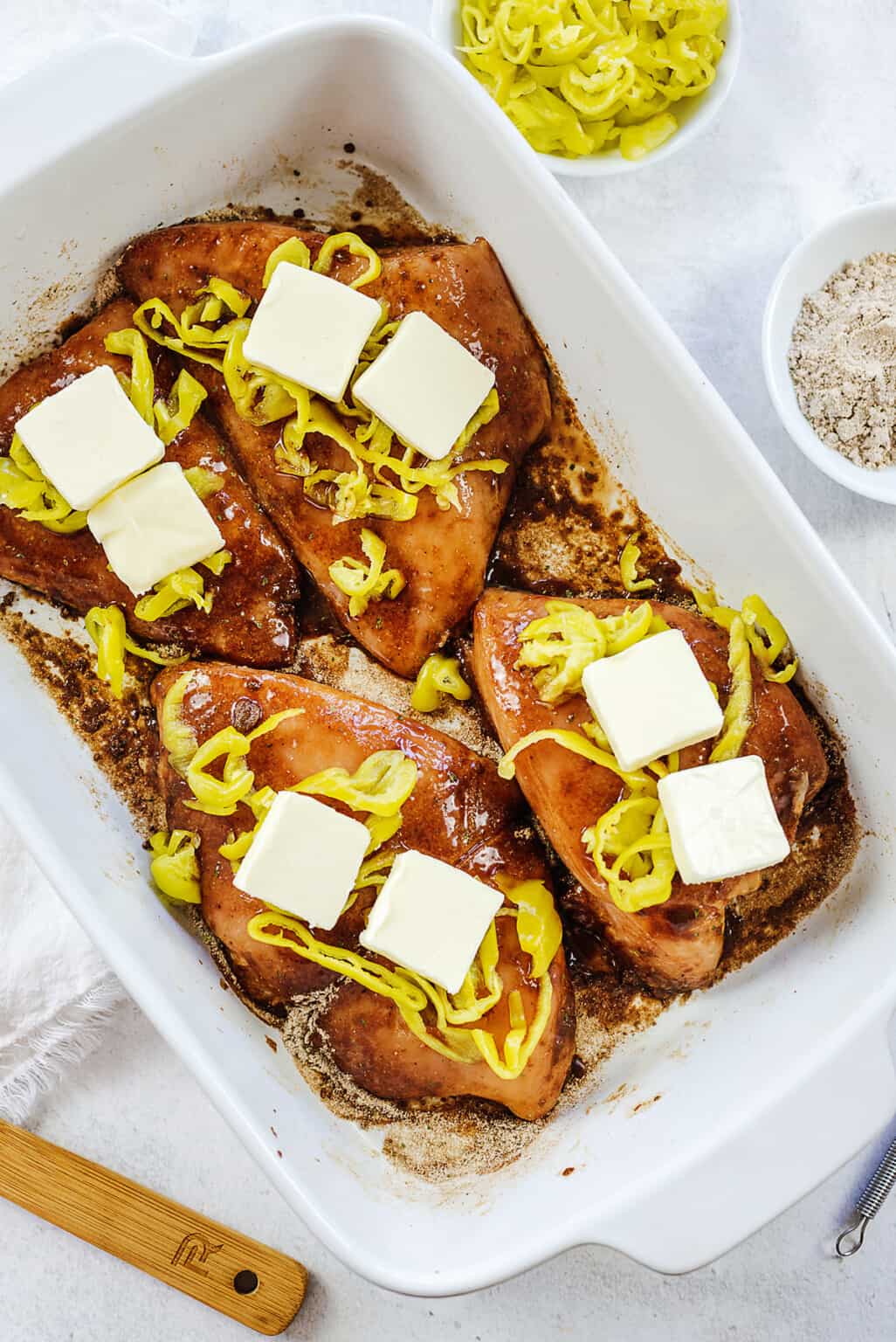 Baked Mississippi Chicken | That Low Carb Life