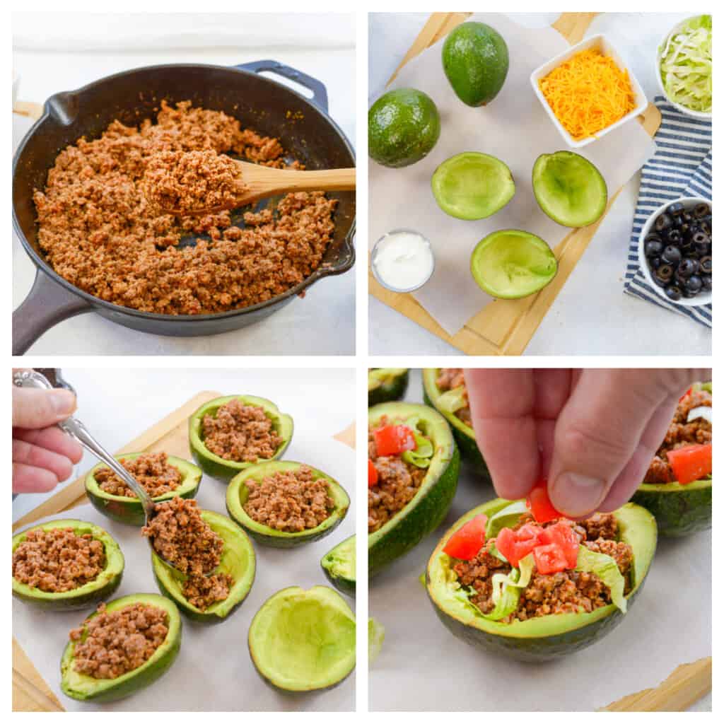 Taco Stuffed Avocado | That Low Carb Life