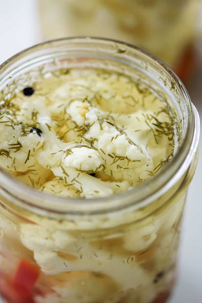 Quick Pickled Cauliflower Recipe | That Low Carb Life