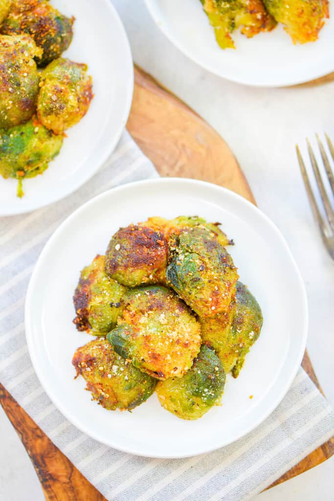 Smashed Brussels Sprouts Recipe | That Low Carb Life