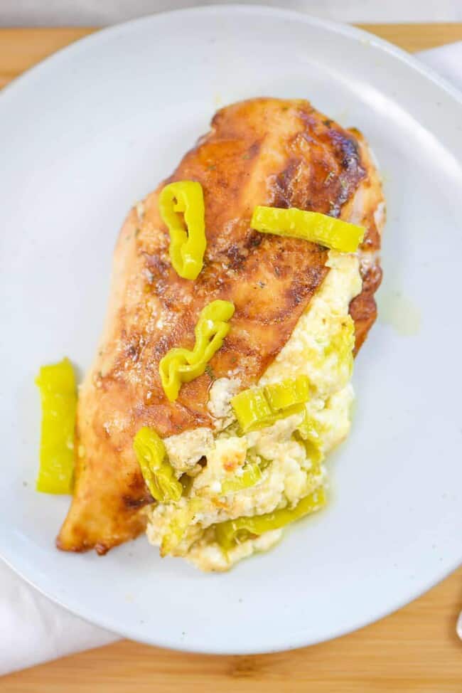 Mississippi Stuffed Chicken Breasts