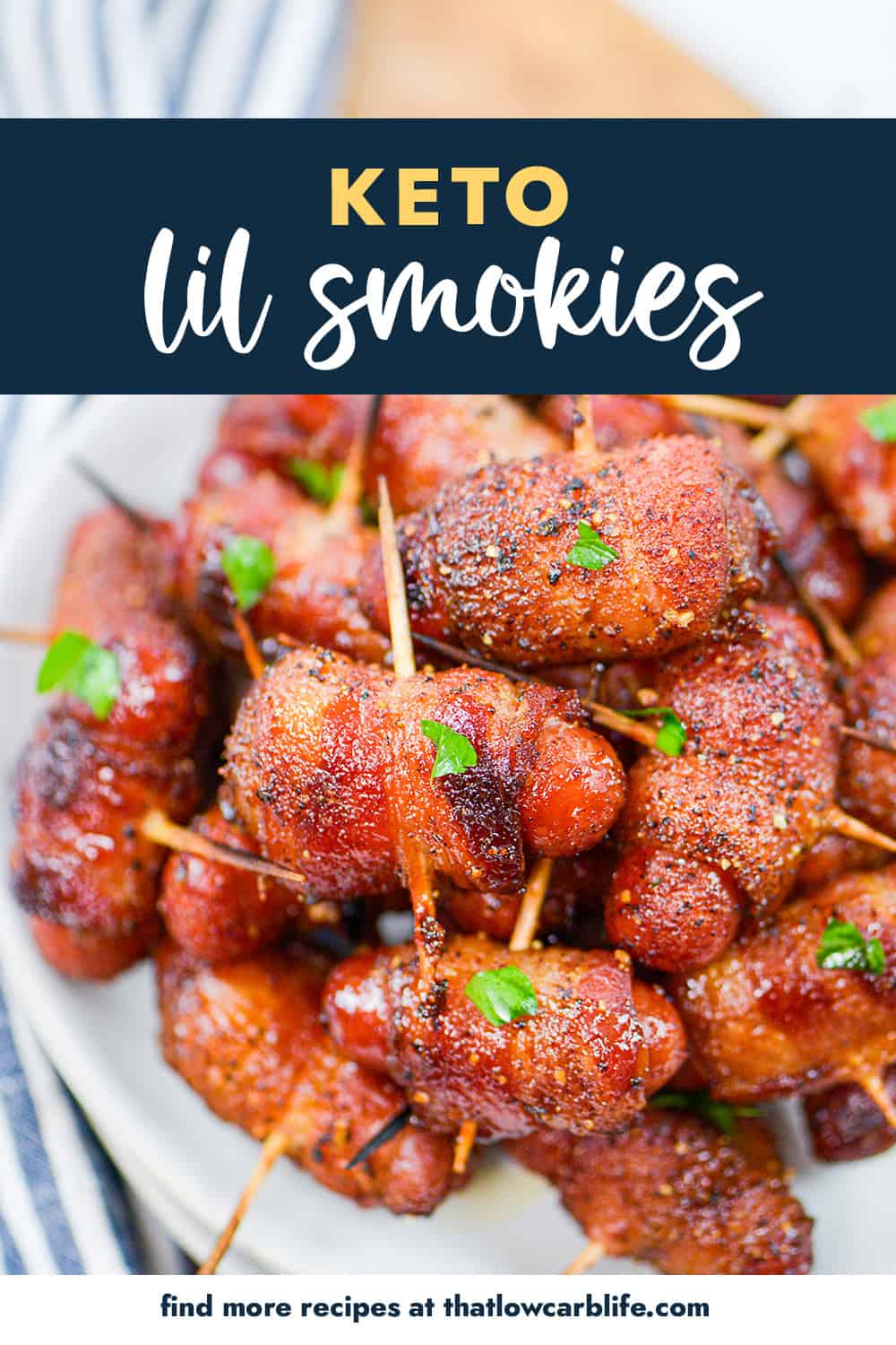 Keto Lil Smokies - The Perfect Party Snack! | That Low Carb Life