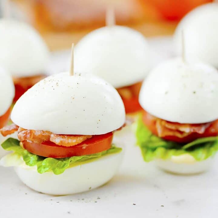 BLT Boiled Egg Sandwich | That Low Carb Life