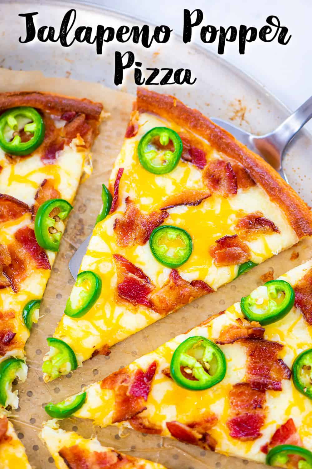 Homemade Jalapeno Popper Pizza | That Low Carb Life