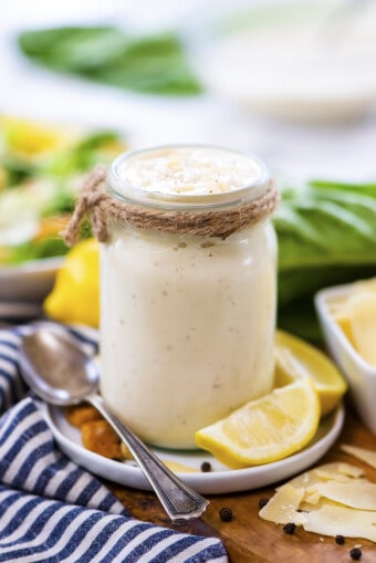 Keto Caesar Dressing Recipe | That Low Carb Life