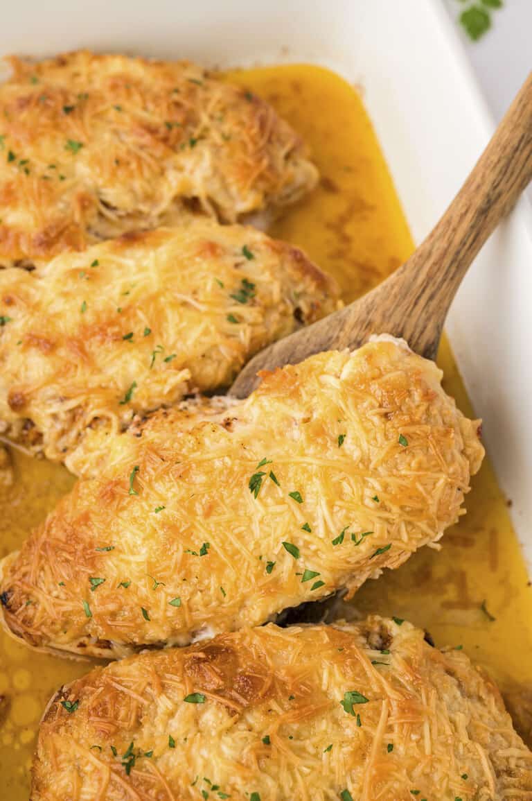 Mayo Parmesan Chicken Recipe | That Low Carb Life