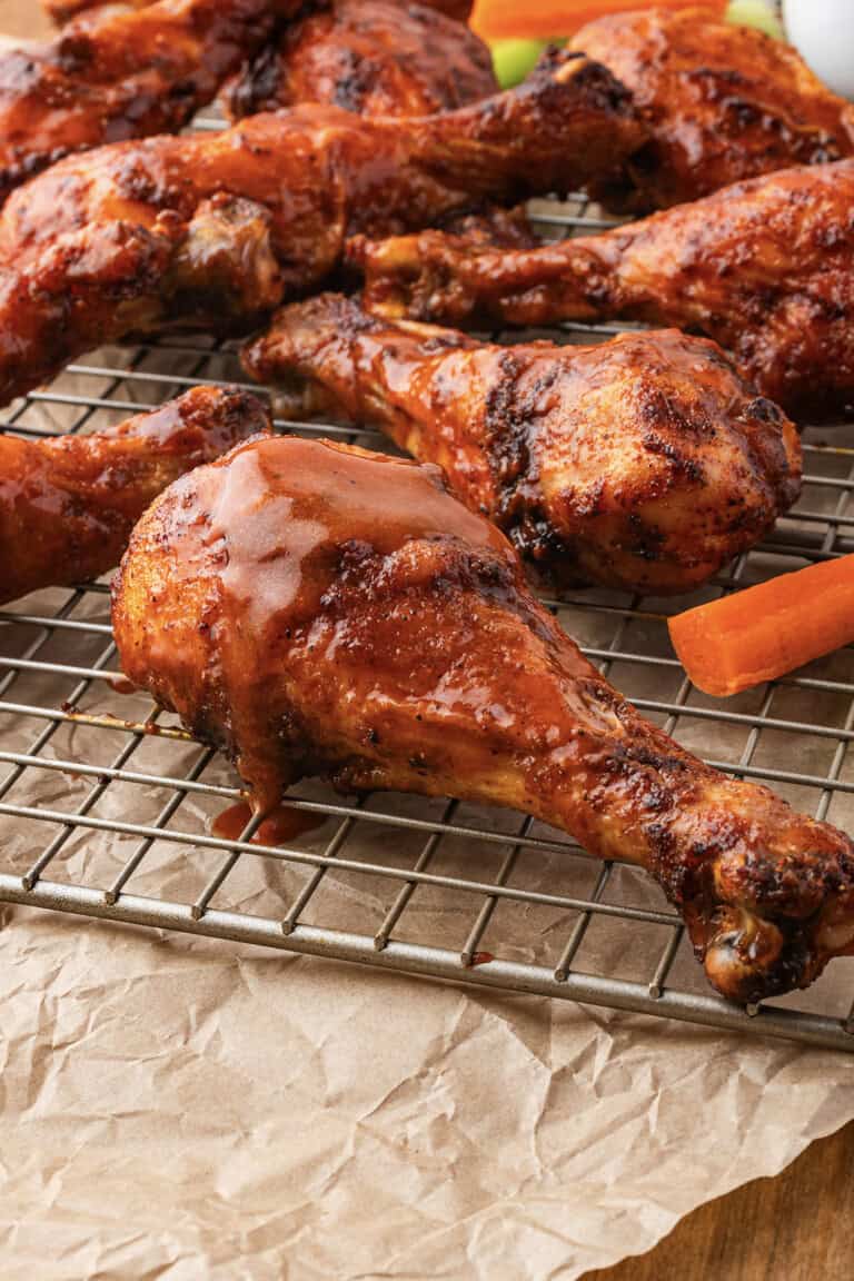 Crispy Buffalo Chicken Drumsticks | That Low Carb Life