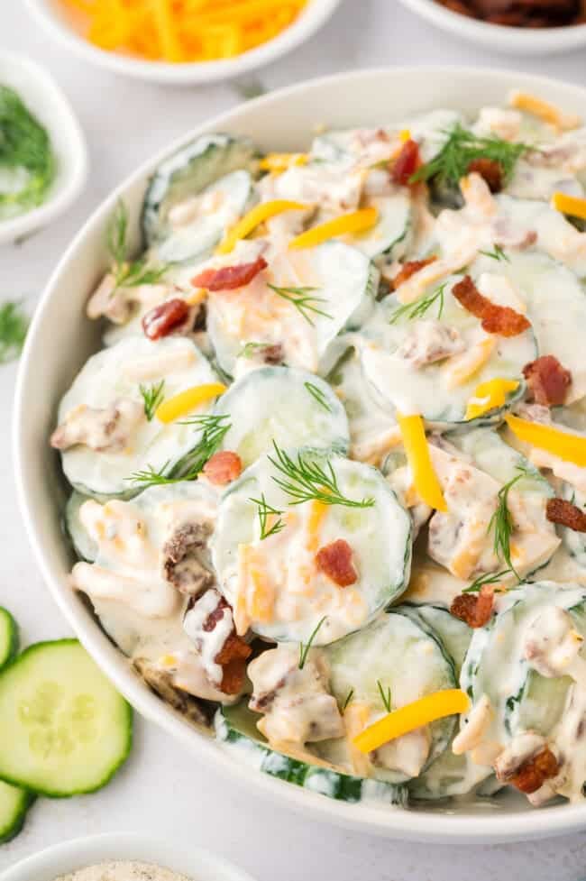 Crack Cucumber Salad Recipe | That Low Carb Life