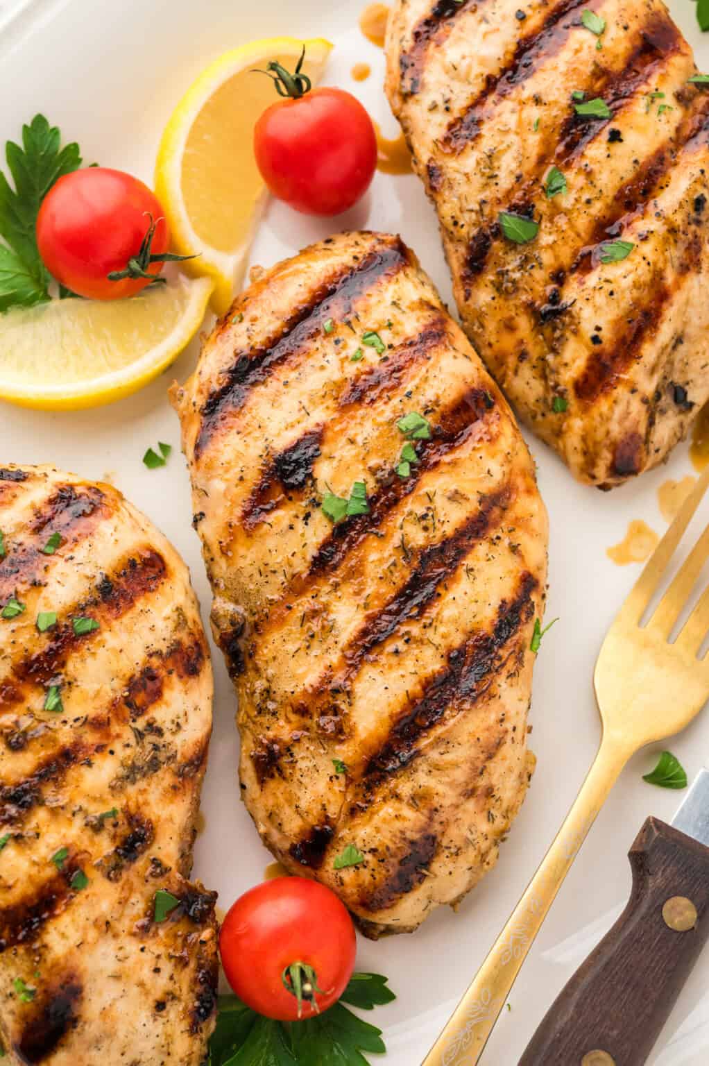 Greek Grilled Chicken with Homemade Marinade - That Low Carb Life
